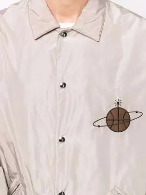 JUST DON Patch-detail Shirt Jacket