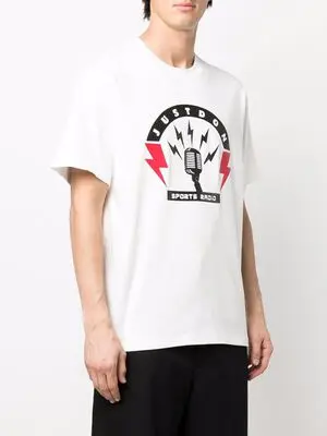 JUST DON Logo-print Short-sleeve T-shirt