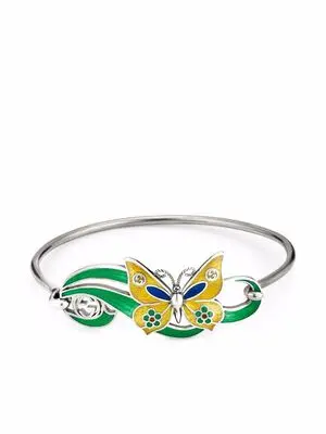 Gucci Sterling Butterfly Bracelet