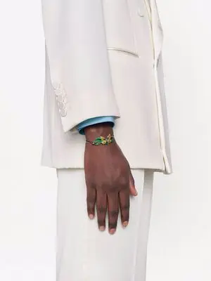 Gucci Sterling Butterfly Bracelet