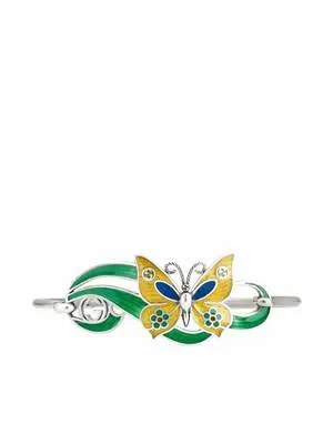 Gucci Sterling Butterfly Bracelet