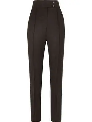 Dolce & Gabbana High-waisted Wool Trousers