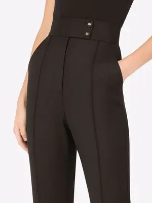 Dolce & Gabbana High-waisted Wool Trousers