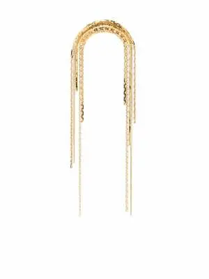 WOUTERS & HENDRIX Serpentine Falling Chain Single Earring - Gold
