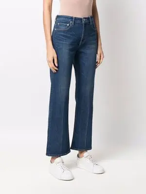 TU ES MON TRESOR High-waisted Flared Jeans