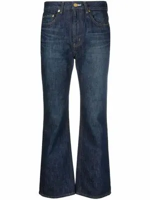 TU ES MON TRESOR Bootcut Cropped Jeans