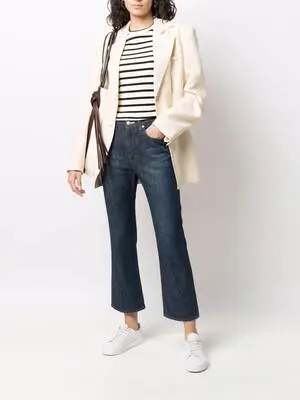 TU ES MON TRESOR Bootcut Cropped Jeans