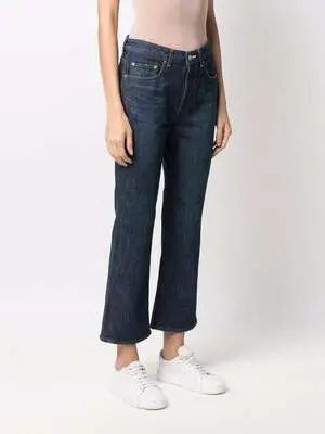 TU ES MON TRESOR Bootcut Cropped Jeans