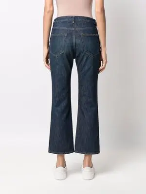 TU ES MON TRESOR Bootcut Cropped Jeans