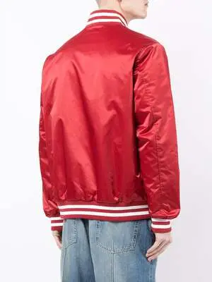 A BATHING APE Logo Patch Bomber Jacket