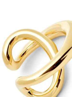 Charlotte Chesnais Tone Initial Cuff Earring