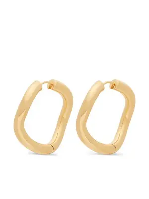 Charlotte Chesnais Wave Hoop Earrings - Gold