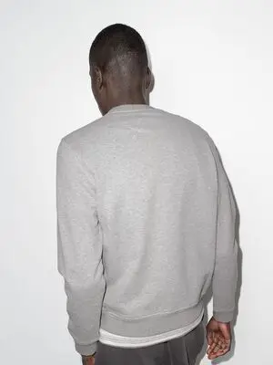 Belstaff Logo Patch Cotton Sweatshirt - Grey