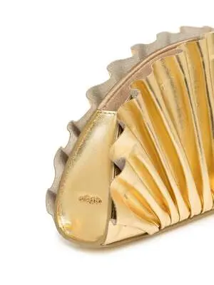 Cult Gaia Nala Shell-detail Mini Clutch