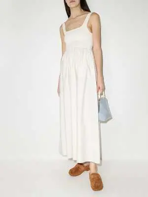 Matteau Square-neck Maxi Dress - Neutrals