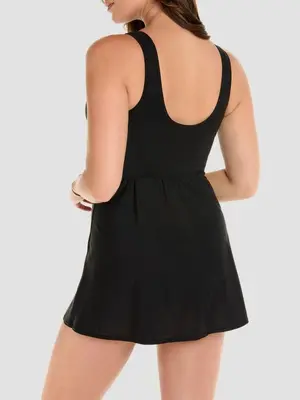 Miraclesuit Dd Marais Twist-front One-piece Swimsuit - Black