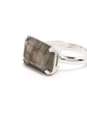 WOUTERS & HENDRIX Crystal-embellished Band Ring