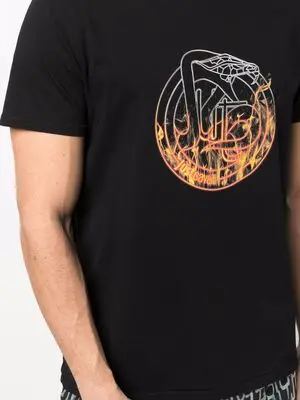Just Cavalli Graphic Print T-shirt
