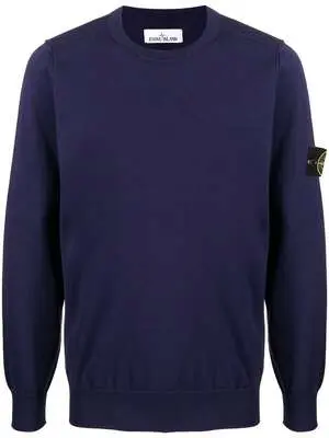 Stone Island Compass Badge Crew-neck Jumper