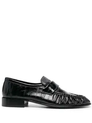 THE ROW Slip-on Leather Loafers