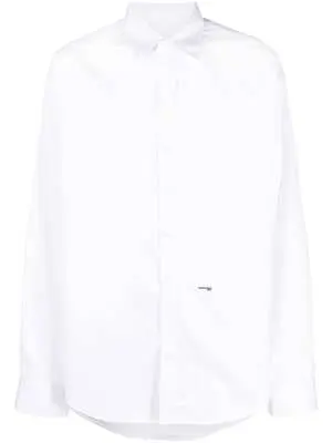 Dsquared2 Logo-print Long-sleeve Shirt - White