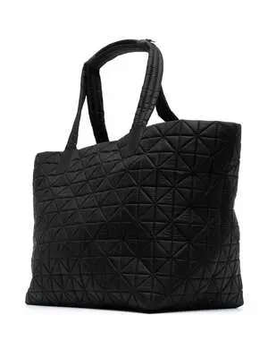 VEECOLLECTIVE Quilted Tote Bag - Black