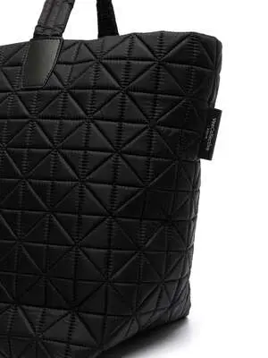 VEECOLLECTIVE Quilted Tote Bag - Black