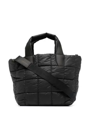 VEECOLLECTIVE Quilted Tote Bag - Black