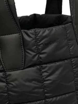 VEECOLLECTIVE Quilted Tote Bag - Black