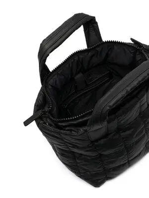 VEECOLLECTIVE Quilted Tote Bag - Black