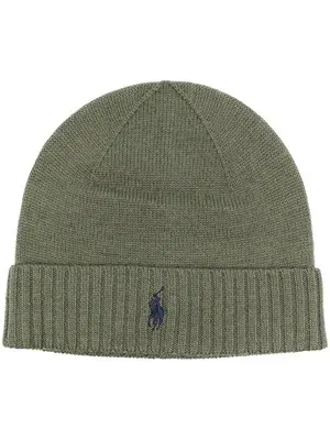 Polo Ralph Lauren Embroidered Logo Beanie - Green