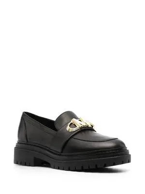 Michael Kors Parker Lug Sole Loafers - Black