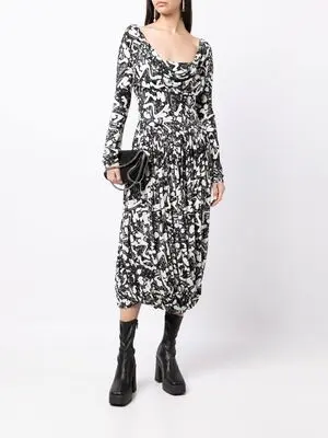 Stella McCartney Graphic-print Jersey Dress