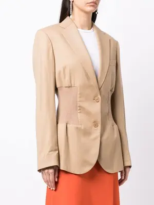 Stella McCartney Banded Single-breasted Blazer
