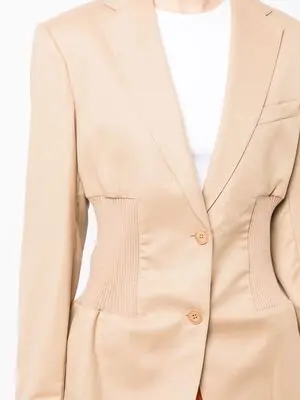 Stella McCartney Banded Single-breasted Blazer