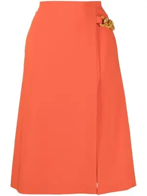 Stella McCartney Falabella Chain A-line Skirt