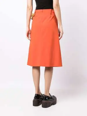 Stella McCartney Falabella Chain A-line Skirt