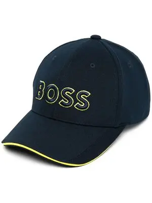 BOSS Logo Embroidered Cap