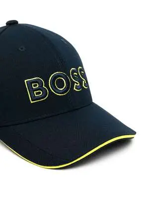 BOSS Logo Embroidered Cap