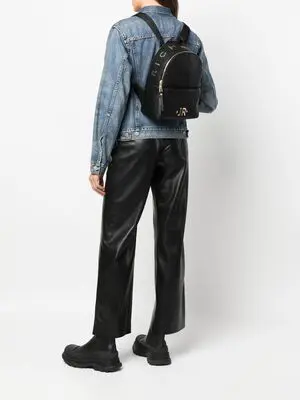 John Richmond Faux-leather Logo-lettering Backpack