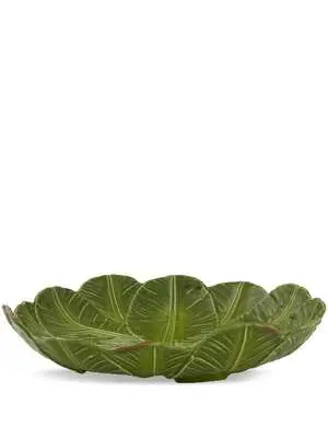 BORDALLO PINHEIRO Banana Madeira' Centrepiece Plate - Green