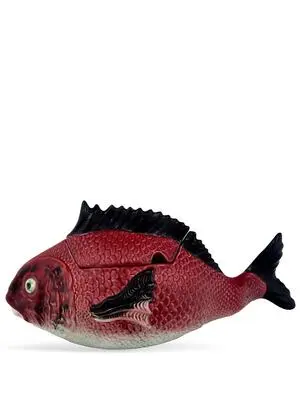 BORDALLO PINHEIRO Peixes' Fish Tureen - Red