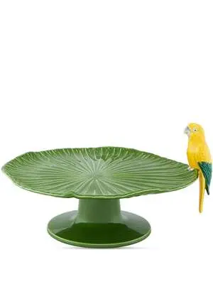 BORDALLO PINHEIRO Amazónia' Cake Stand - Green