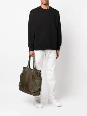 PORTER-YOSHIDA & CO Logo-patch Tote Bag