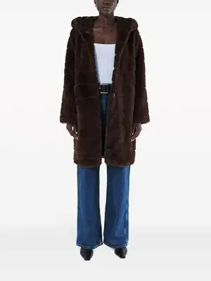Apparis Faux-fur Hooded Coat