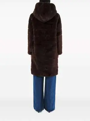 Apparis Faux-fur Hooded Coat
