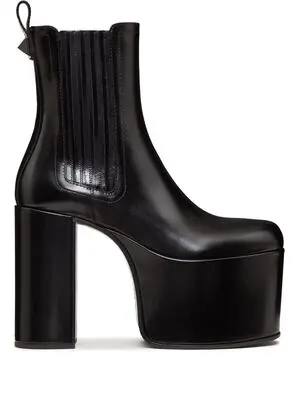 Valentino Garavani Club Platform 125mm Boots - Black