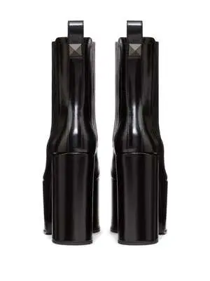 Valentino Garavani Club Platform 125mm Boots - Black