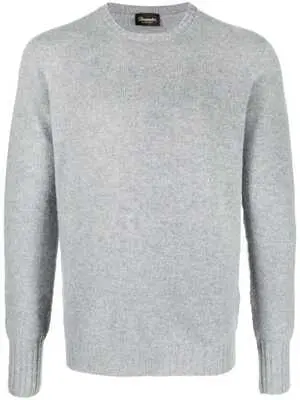 DRUMOHR Cashmere Crew-neck Jumper - Grey