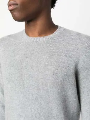 DRUMOHR Cashmere Crew-neck Jumper - Grey